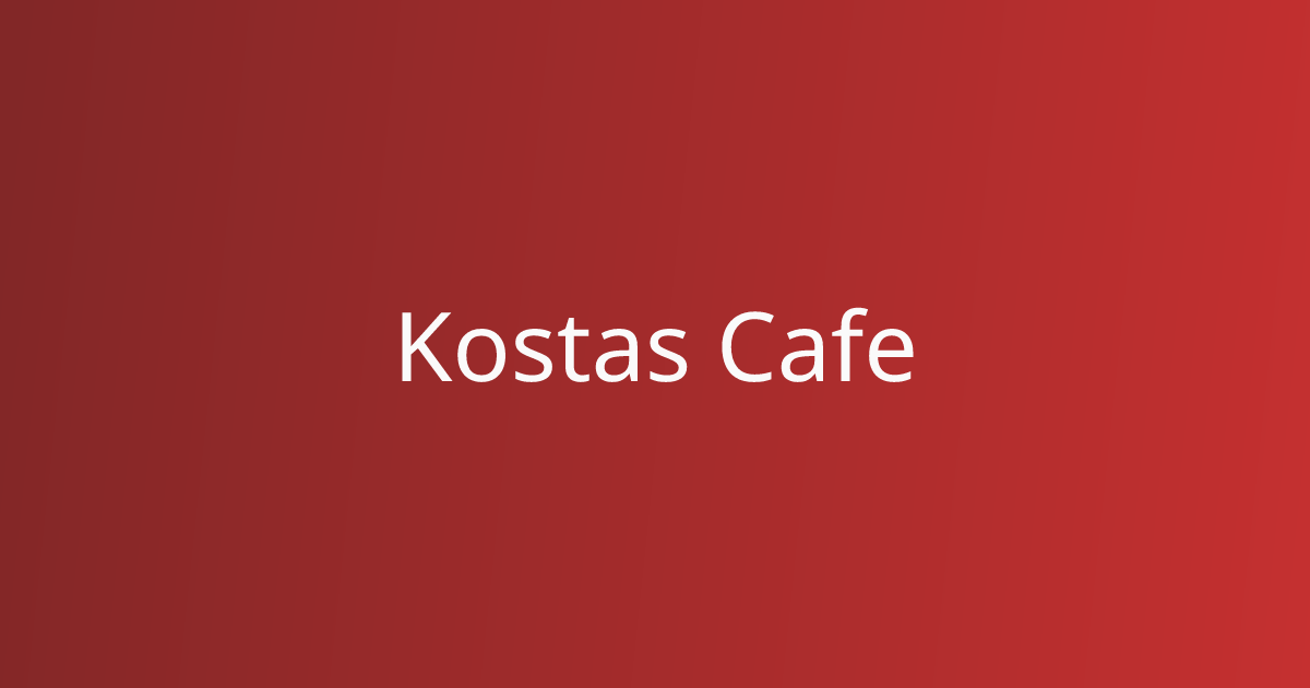 Order Authentic Chinese Online | Kostas Cafe - Pickup or Delivery Available